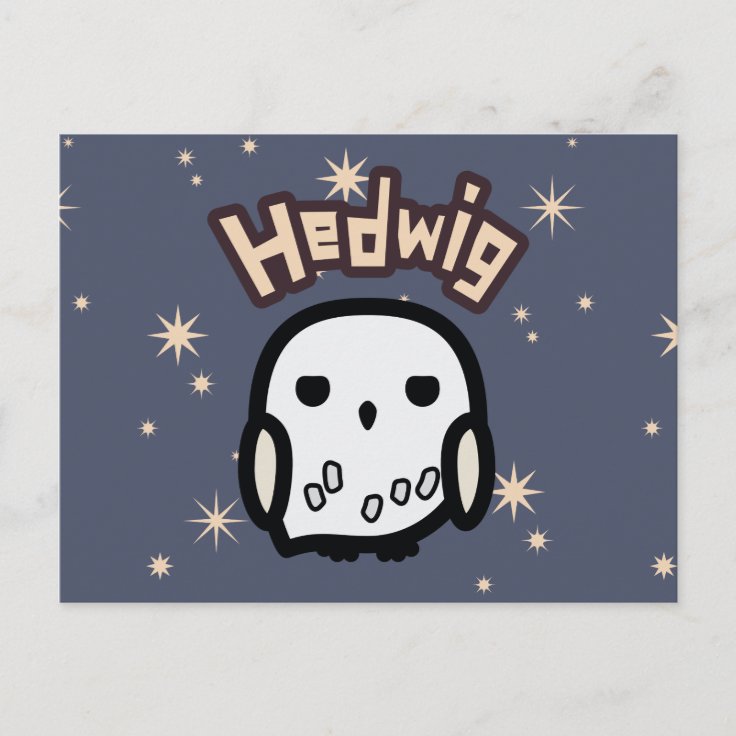 Hedwig Cartoon Character Art Postcard | Zazzle