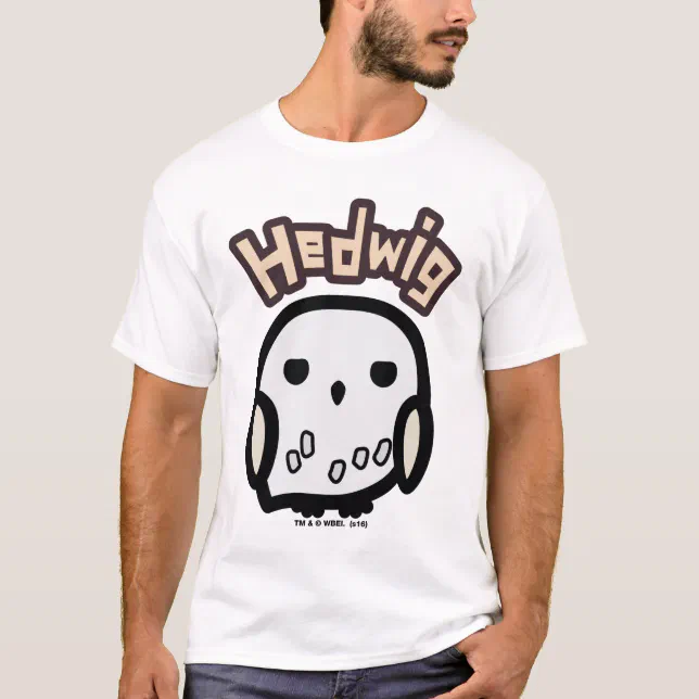 Hedwig Cartoon Character Art T-Shirt | Zazzle