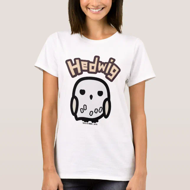 Hedwig Cartoon Character Art T-Shirt | Zazzle