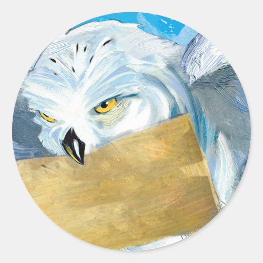 Hedwig Classic Round Sticker | Zazzle.com