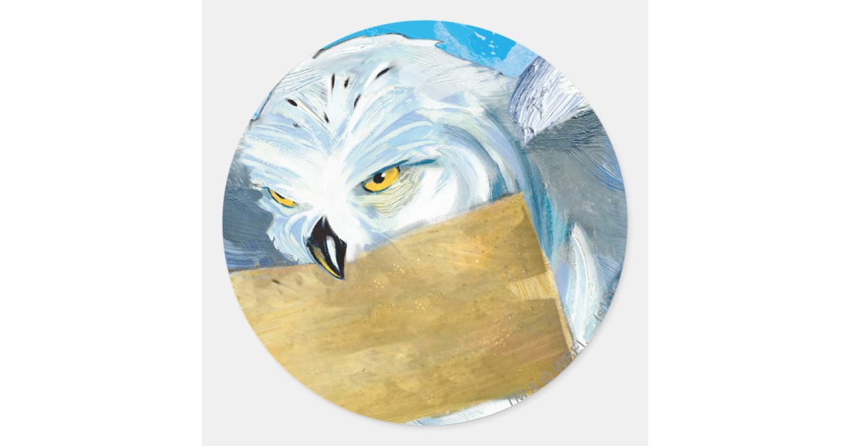 Hedwig Classic Round Sticker | Zazzle