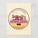 Heidelberg Germany City Skyline Emblem Postcard | Zazzle