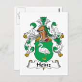 Heinz Family Crest Postcard | Zazzle