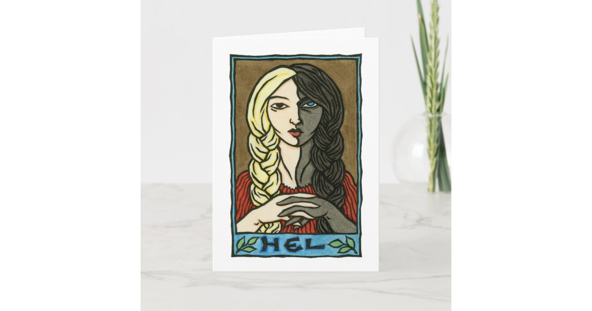 Hel Greeting Card | Zazzle