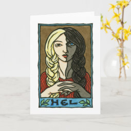 Hel Greeting Card | Zazzle
