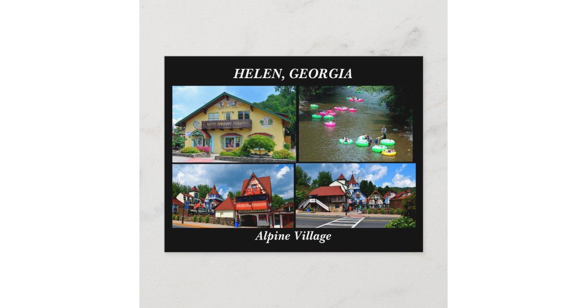 Helen, Georgia Postcard | Zazzle