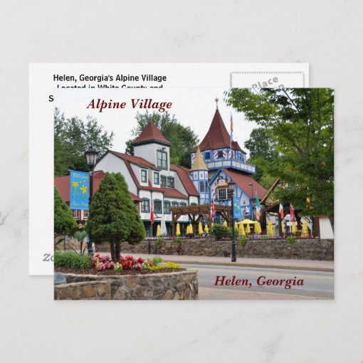 Helen. Georgia Postcard. Postcard | Zazzle