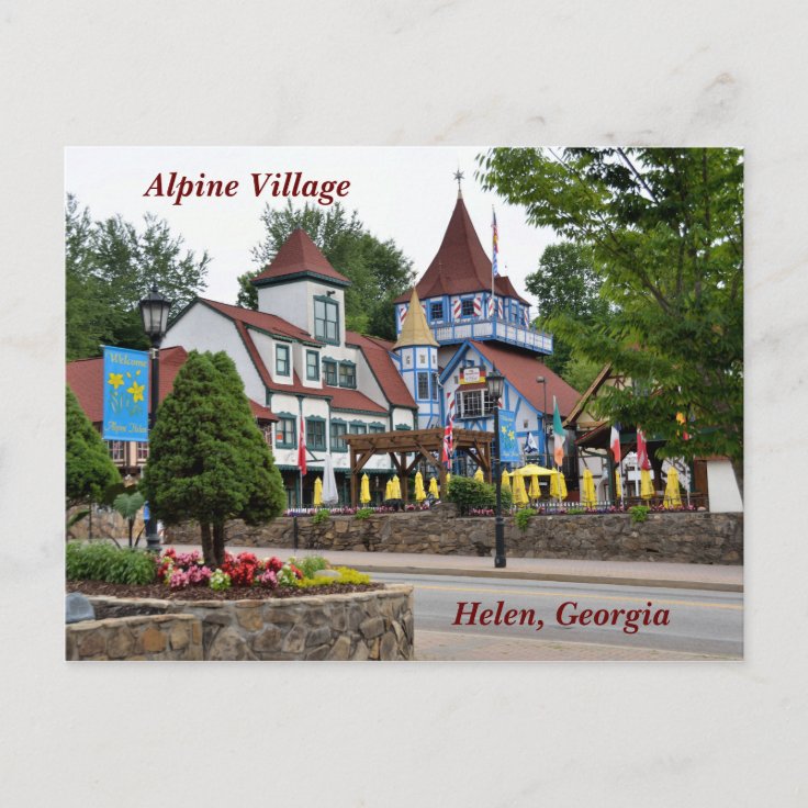 Helen. Georgia Postcard. Postcard | Zazzle