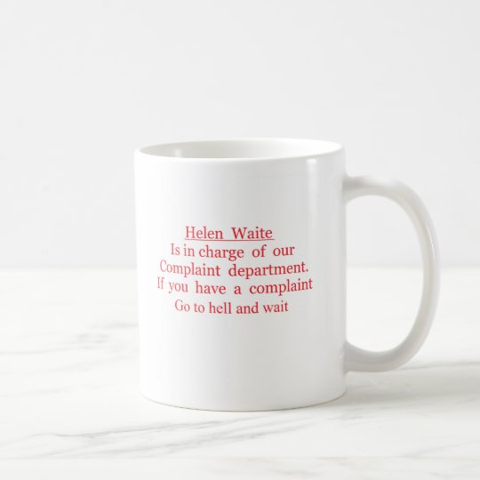 helen waite coffee mug | Zazzle.com