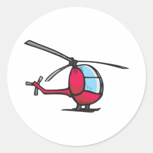 Helicopter Stickers | Zazzle