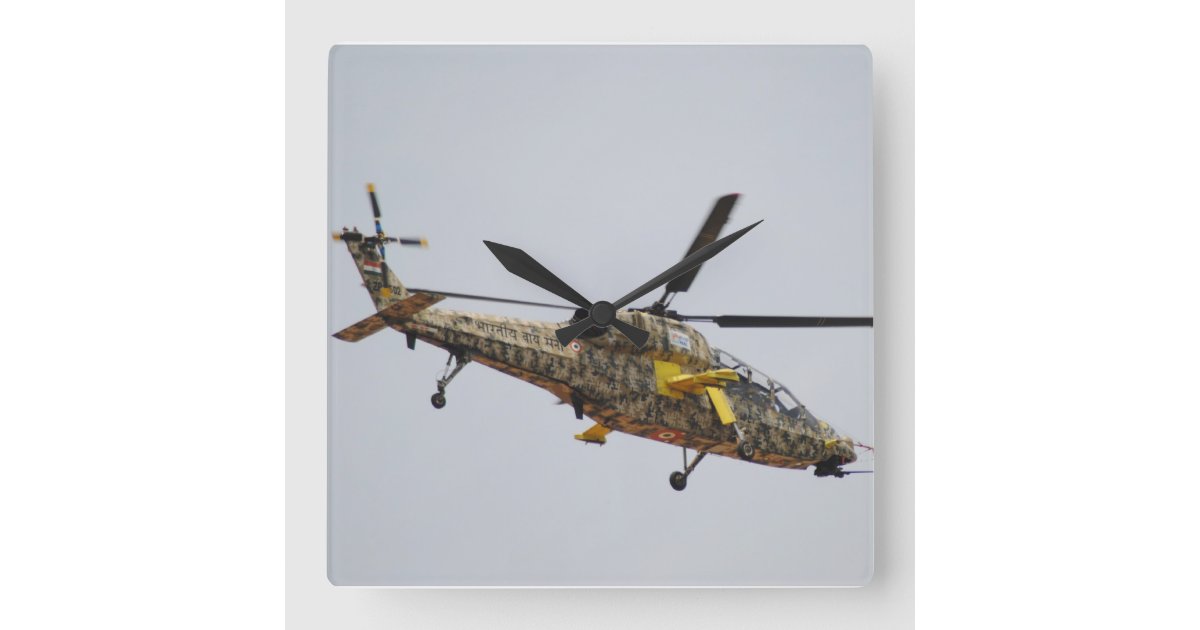 Helicopter clock | Zazzle