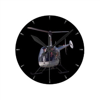 Helicopter Wall Clocks | Zazzle