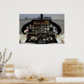 Helicopter cockpit poster | Zazzle