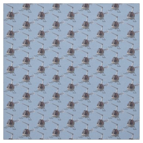 Helicopter Fabric Flying Helicopter Custom Fabric | Zazzle