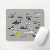 Helicopter Mouse Pad | Zazzle