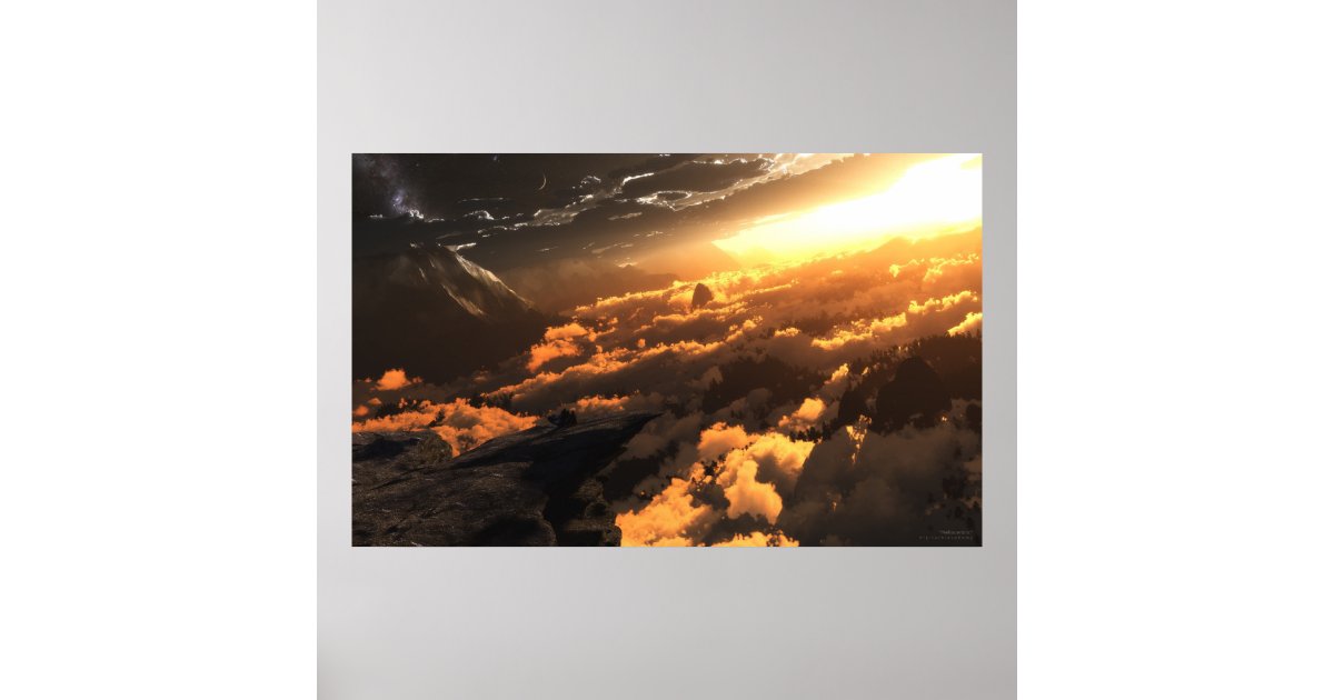 Heliocentric (Print) Poster | Zazzle