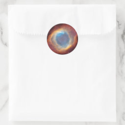 Helix Nebula by Hubble Classic Round Sticker | Zazzle