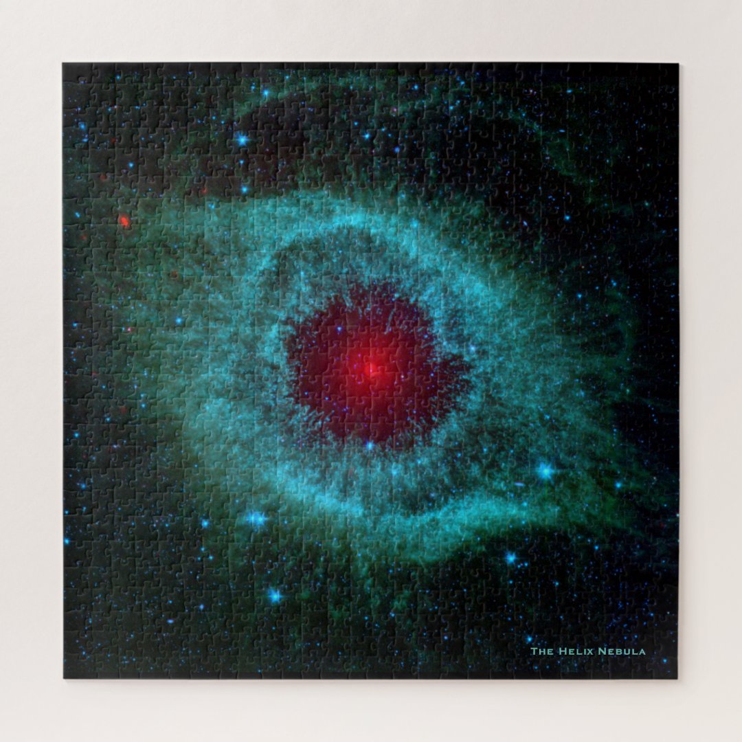 Helix Nebula Jigsaw Puzzle | Zazzle