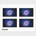 Helix Nebula NASA Purple Rectangular Sticker | Zazzle