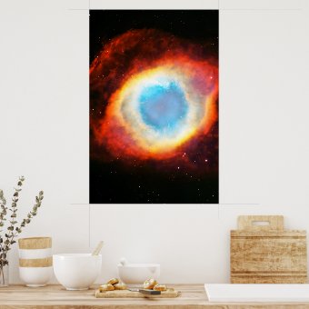 Helix Nebula Poster | Zazzle