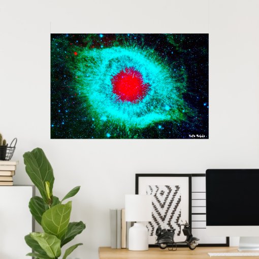 Helix Nebula Poster | Zazzle