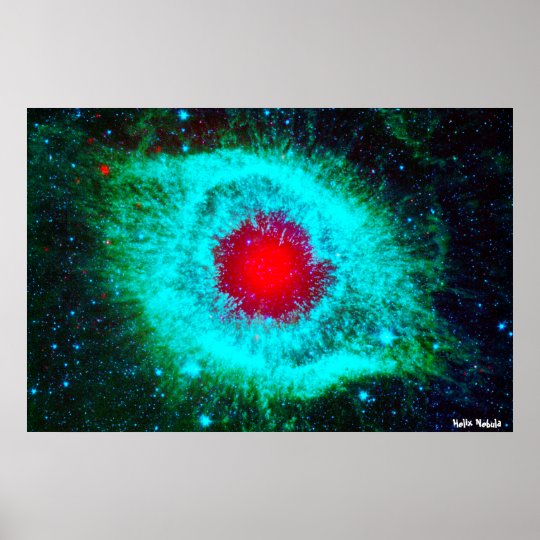 Helix Nebula Poster | Zazzle.com