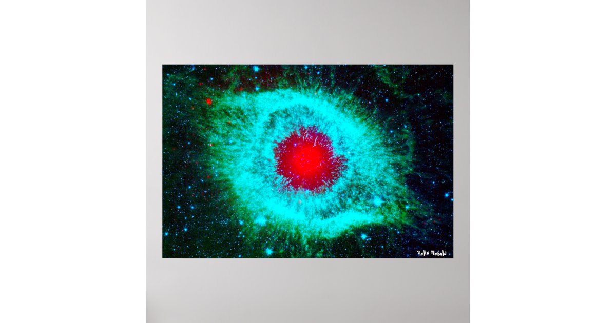 Helix Nebula Poster | Zazzle