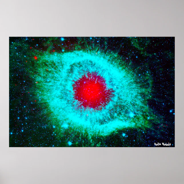 Helix Nebula Poster | Zazzle