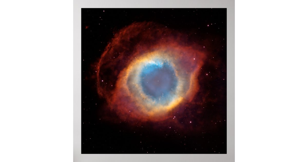 Helix Nebula [Print] Poster | Zazzle