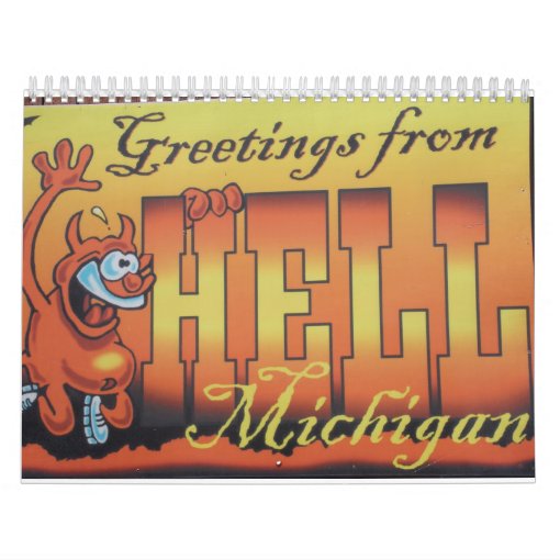 Hell Michigan Calendar | Zazzle