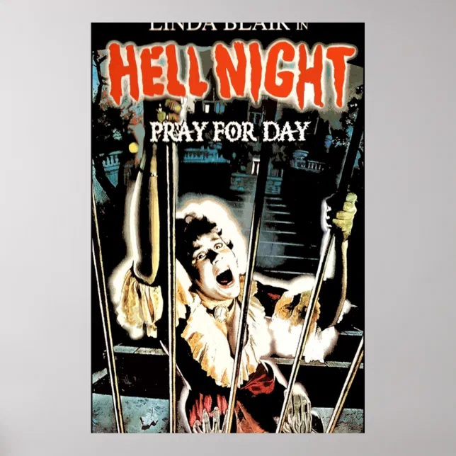Hell Night Poster | Zazzle