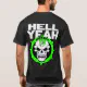 Hell Yeah Logo 2 Sided (Black) T-Shirt | Zazzle
