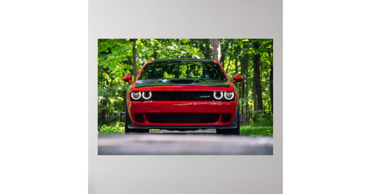 Hellcat Challenger Poster | Zazzle