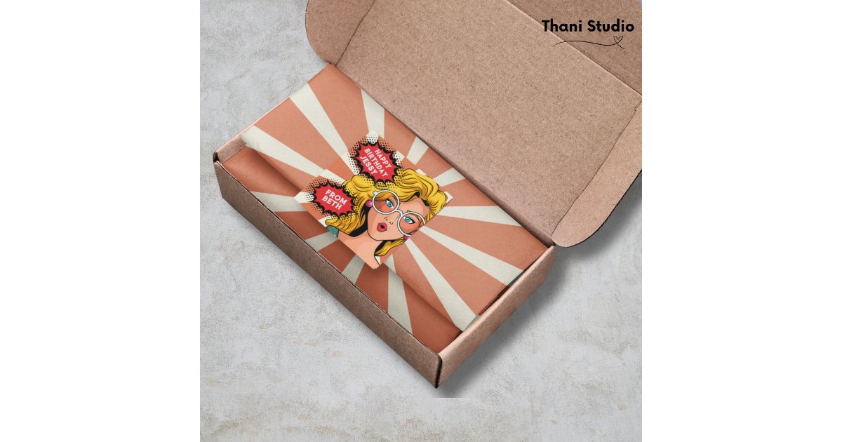 Hello 30s Woman Vintage Retro 90s Fun Birthday Square Sticker | Zazzle