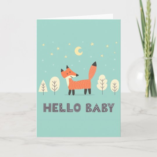 Hello Baby Card | Zazzle.com