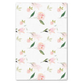 Hello Beautiful Watercolor Floral Tissue Paper | Zazzle