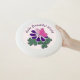 Hello Beautiful World Pink Butterfly Purple Flower Wham-O Frisbee | Zazzle