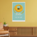 Hello - call me again poster | Zazzle