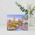 Hello From Boston, Massachusetts, United States Postcard | Zazzle