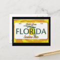 Hello From Florida Vintage Travel Postcard | Zazzle