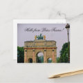 HELLO FROM PARIS postcard | Zazzle