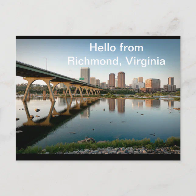 Hello From Richmond, Virginia Postcard | Zazzle