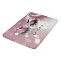 Hello Gorgeous - Rose Glitter Eyes Bath Mat | Zazzle