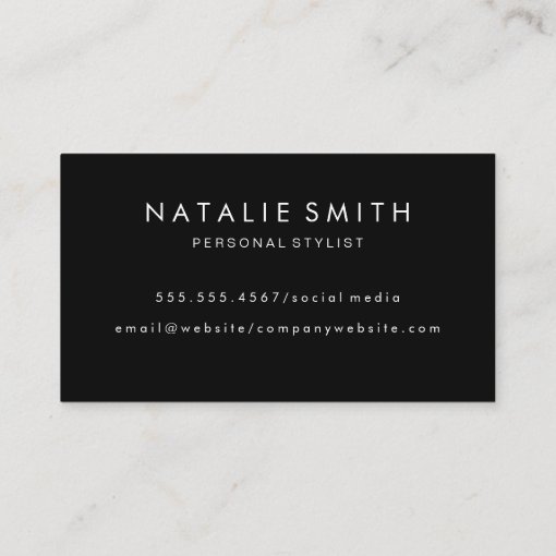 Hello Greeting Business Card | Zazzle