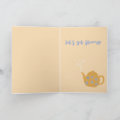 Hello Hot Tea Steamy Anniversary Greeting Card | Zazzle