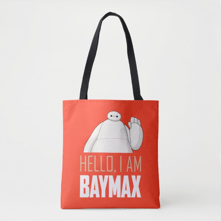 Hello, I am Baymax Tote Bag | Zazzle
