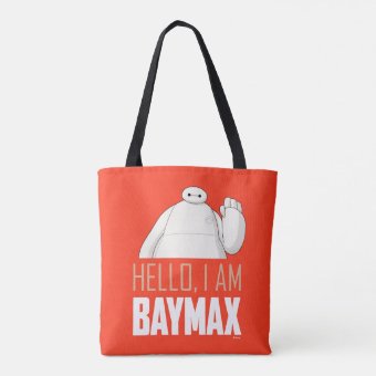Hello, I am Baymax Tote Bag | Zazzle