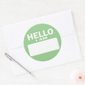 Hello I Am - name tag | Zazzle