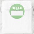 Hello I Am - name tag | Zazzle