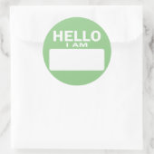 Hello I Am - name tag | Zazzle
